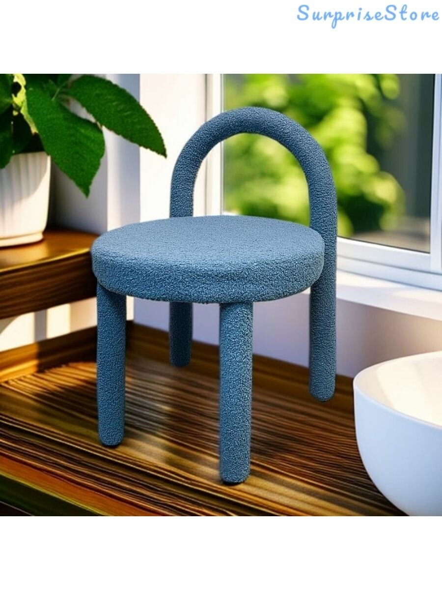 Овечий кашемир Кресло ZAMPA мягкое для отдыха дома, в гостиную, современное, минимализм, мягкая мебель для интерьера дома, туалетный стул, детской комнаты