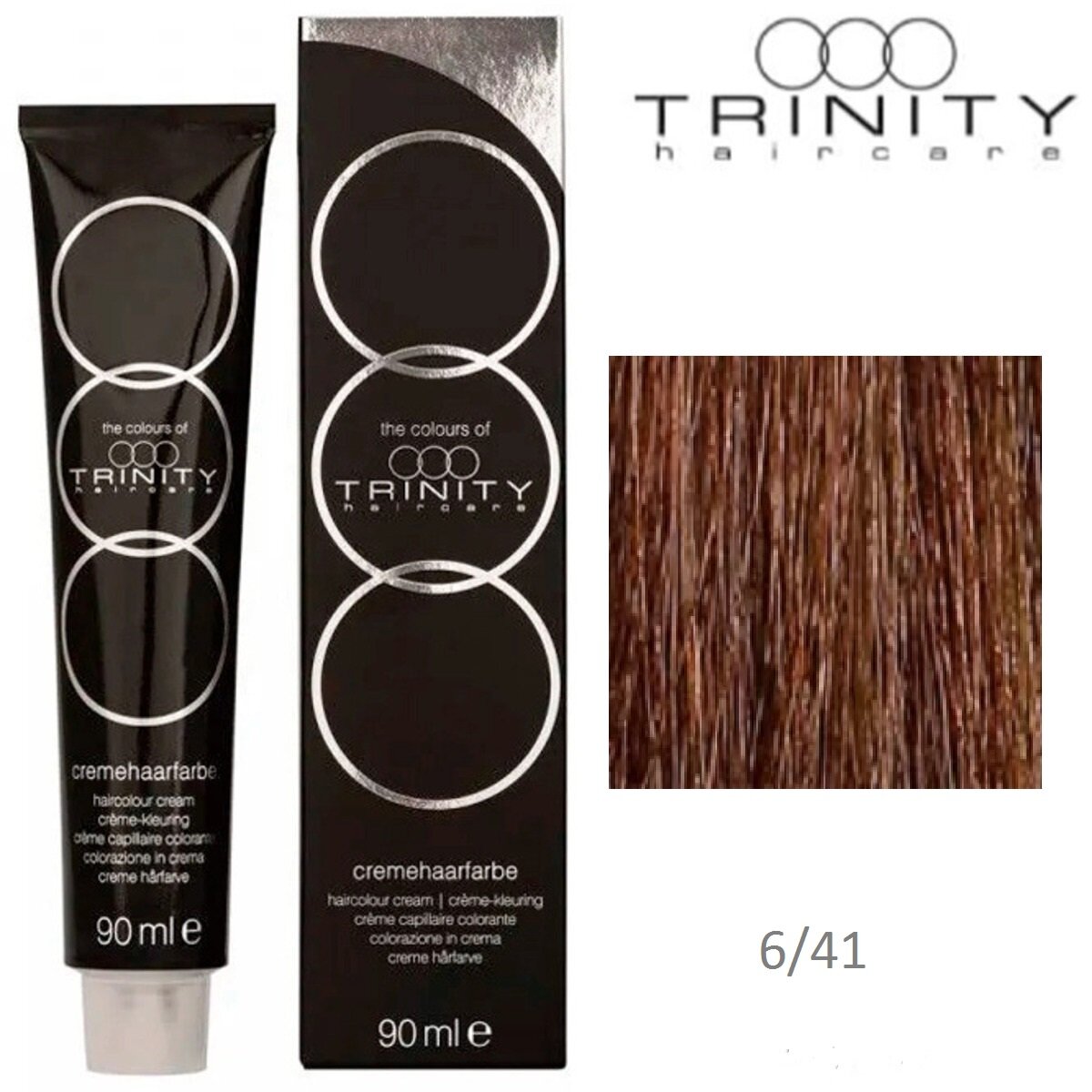 Trinity COT Тринити Крем-краска 6/41 темный блондин красно коричневый 90 мл