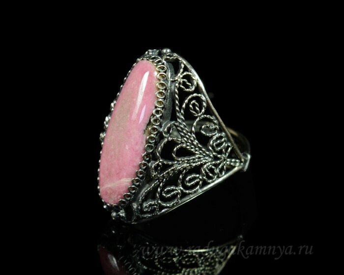 Кольцо, родонит
