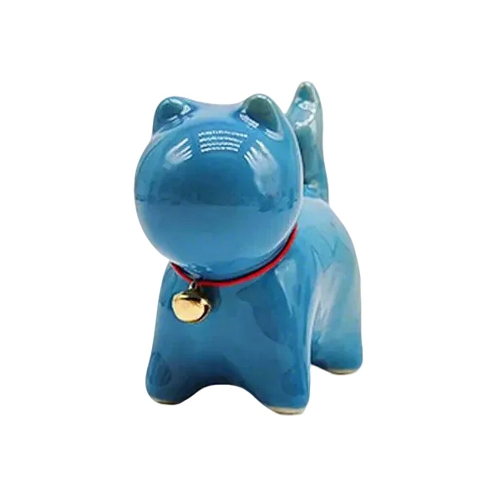 Керамический колокольчик, маленькая кошечка, украшение для чайных игр-Tianhailan