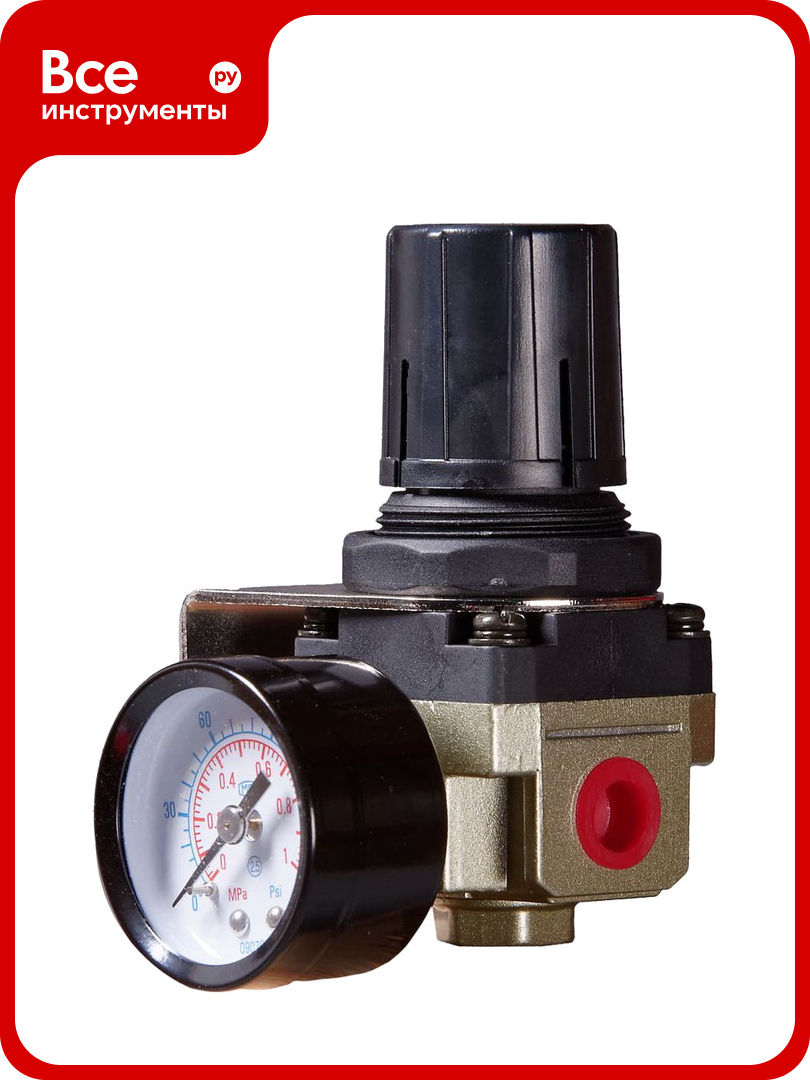 Регулятор, R, R 2000 1/4" FUBAG 190160, компрессора, контроля и регулирования давления