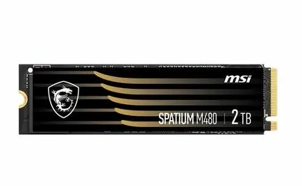 2000 ГБ SSD M.2 накопитель MSI SPATIUM M480 (S78-440Q480-P83)