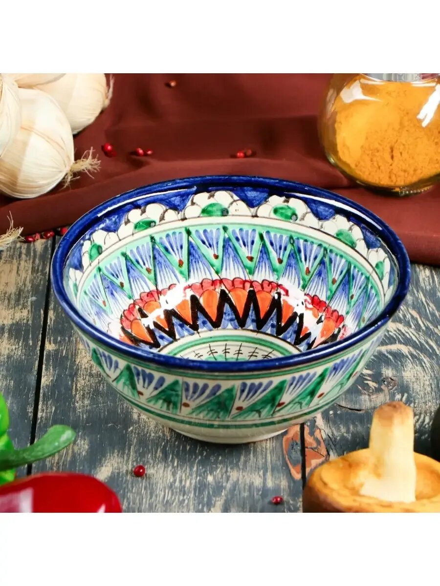 Коса Риштанская Керамика "Узоры" 15 см