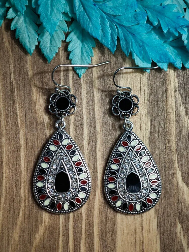Серьги с подвесками, искусственный камень, керамика, коралл синтетический