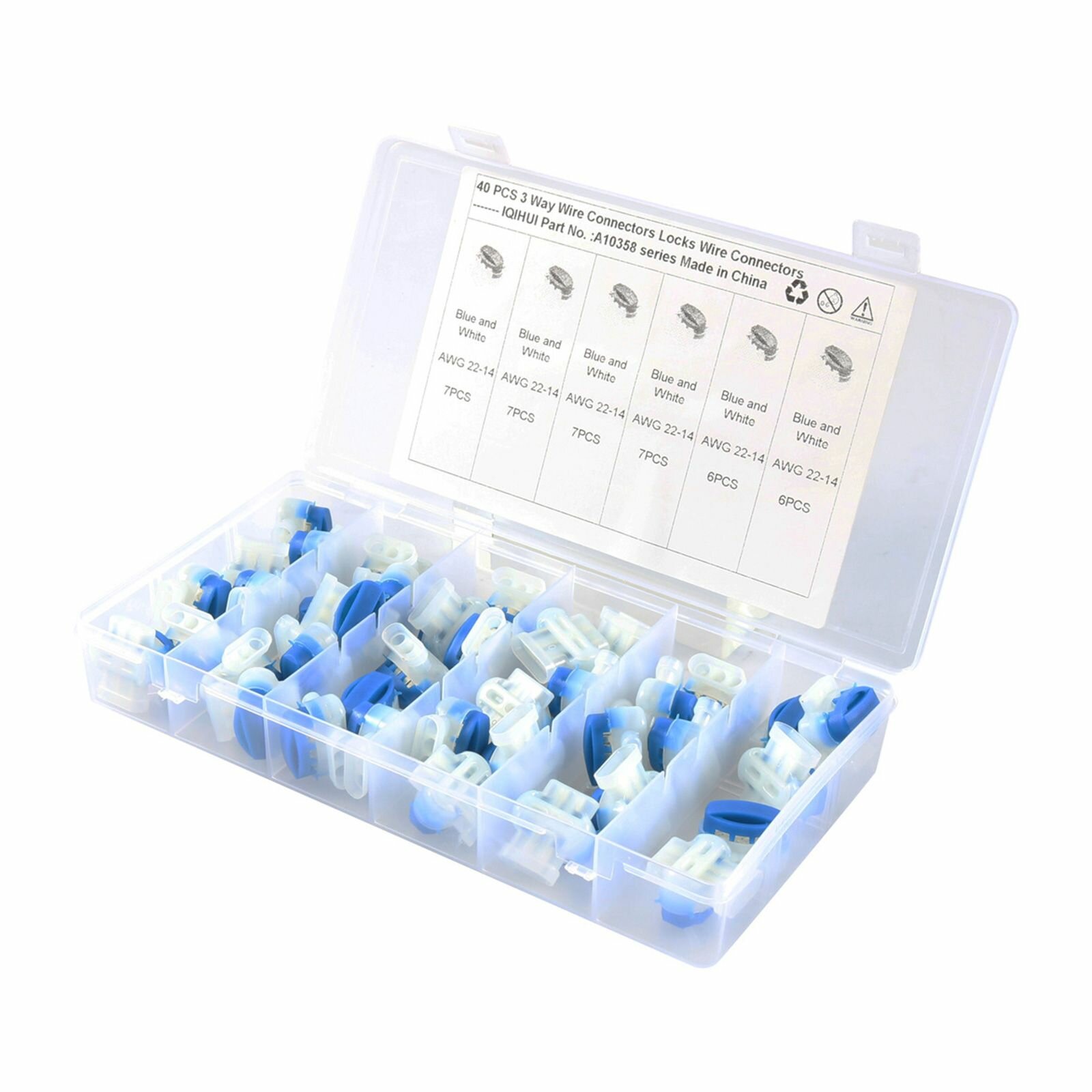 Стабильные соединители проводов для наружных и внутренних электрических проектов