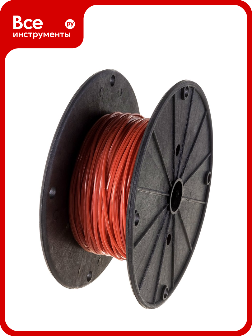 Леска триммерная на катушке звезда, 2.4 мм, намотка 120 м Gigant