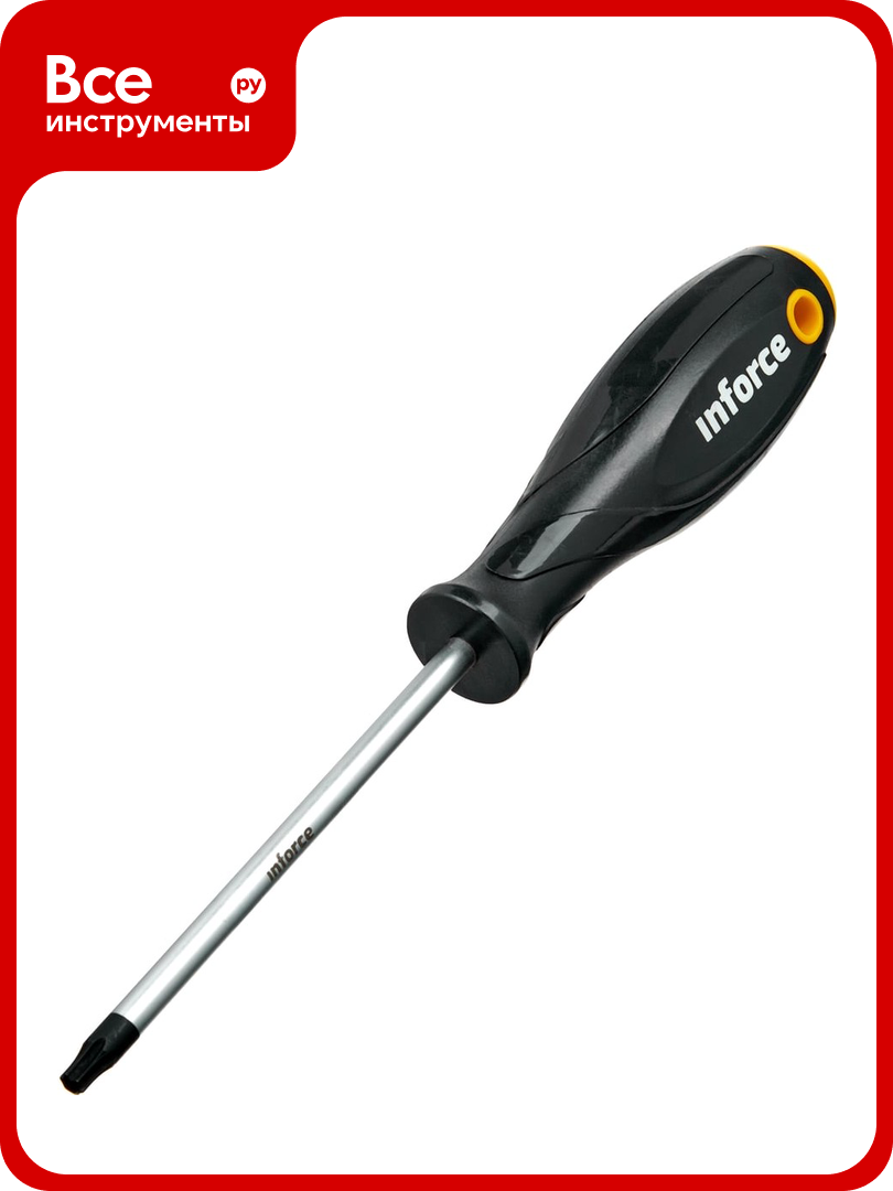 Отвертка, TORX, TORX Inforce T30x125 06-09-70, легированной стали