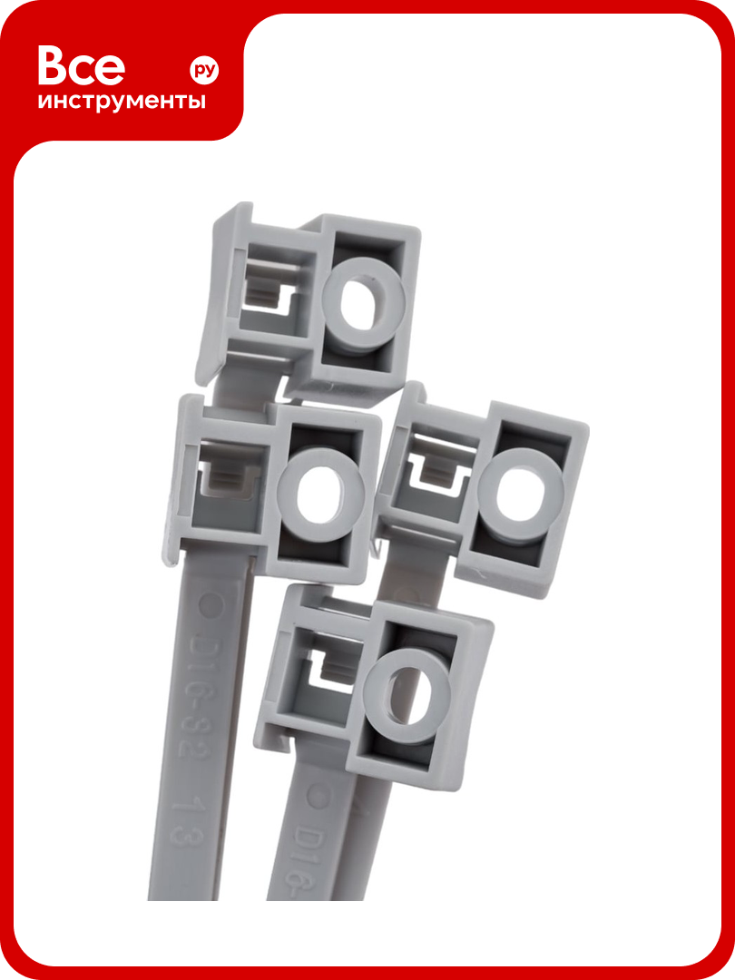 Хомутный держатель со стяжкой Экопласт CFF1/OL70176 D16-32