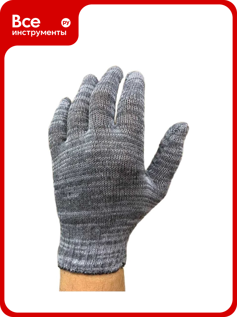 Перчатки рабочие Master-Pro® практик, 10 класс вязки, плотность 6/10, размер 9, 100 пар 3910-PRA-100, ПВХ