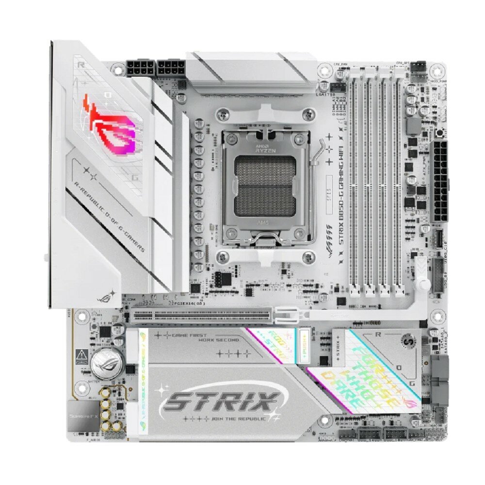 ASUS Материнская плата ROG STRIX B850-G GAMING WIFI Socket AM5 4хDDR V 4хM.2