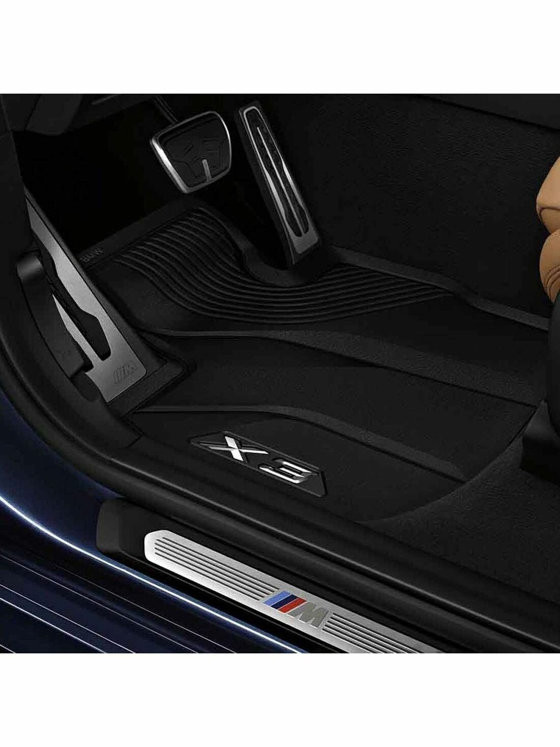 Коврики BMW X3 G01, X3M F97, iX3 G08 (с низким бортом) оригинал (4 шт)