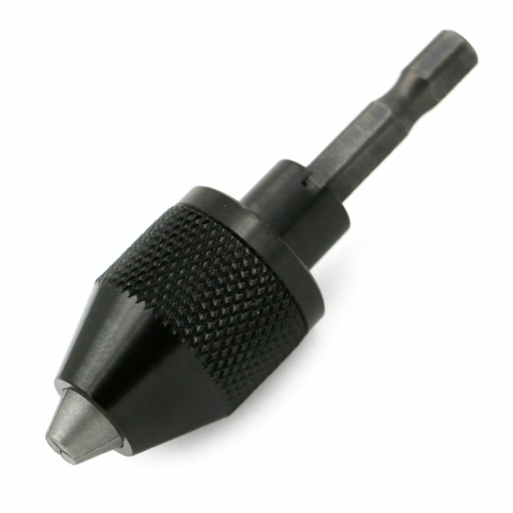 Металлический быстрозажимной патрон для дрели с шестигранным хвостовиком и квадратным сменным адаптером