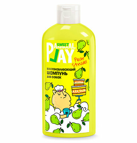 Шампунь Энимал Плей для собак и кошек Восстанавливающий Грушевый штрудель 300 мл
