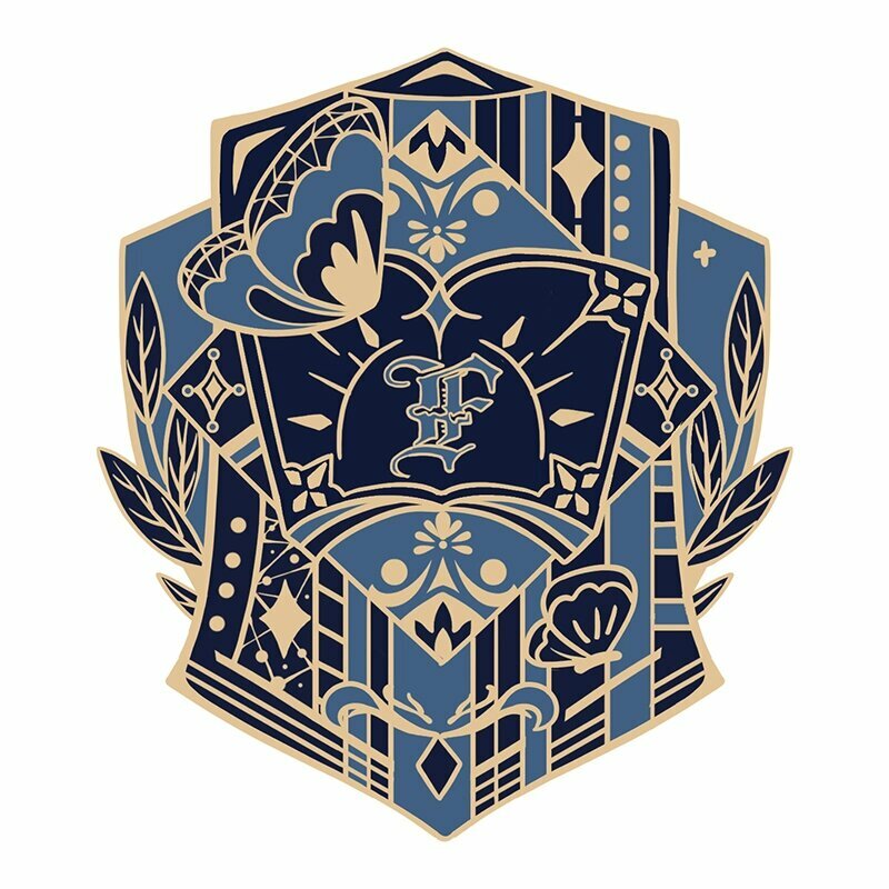 MINISO Металлический значок-брошь «Paradise Feast» 2025 года, новый студенческий значок в японском и корейском стиле, тренд аксессуаров JK