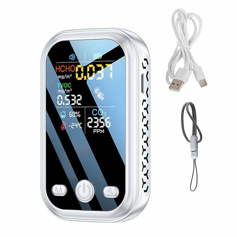 5 в 1 Детектор качества воздуха HCHO TVOC CO2 MyPads