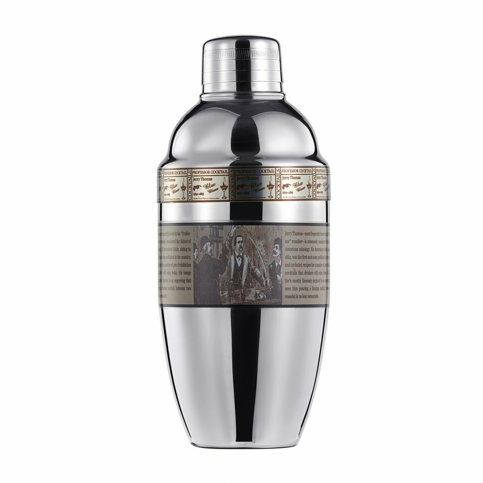Шейкер 500 мл барный P.L. Proff Cuisine "Barbossa /Jerry Thomas Cobbler" / 331331