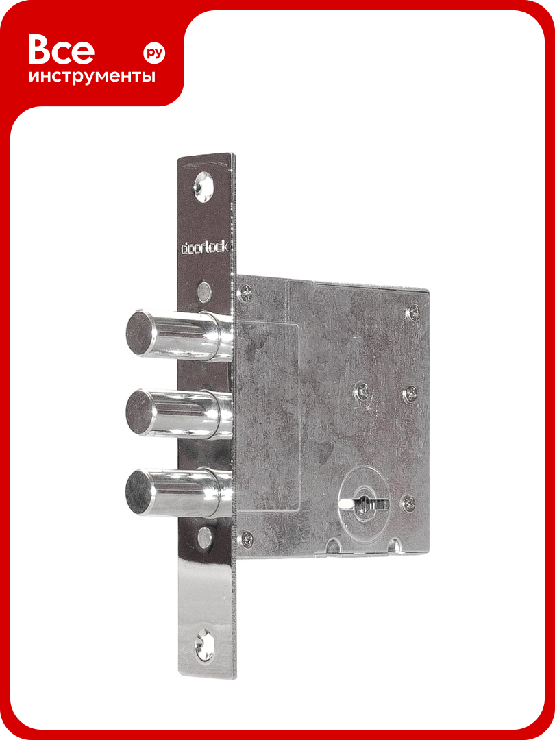 Корпус сувальдного замка Doorlock DL8257K/Z/60 мм, 5 ключей