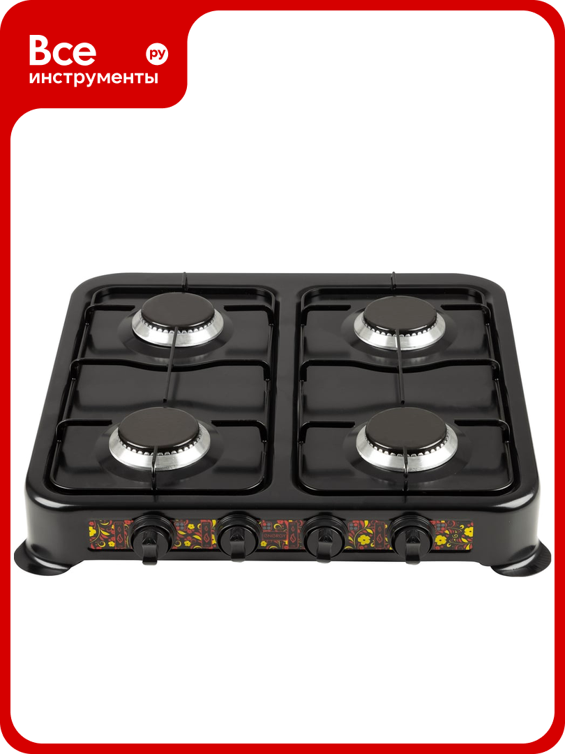 Газовая 4-х конфорочная плита Energy EN-004B, 3200 Вт