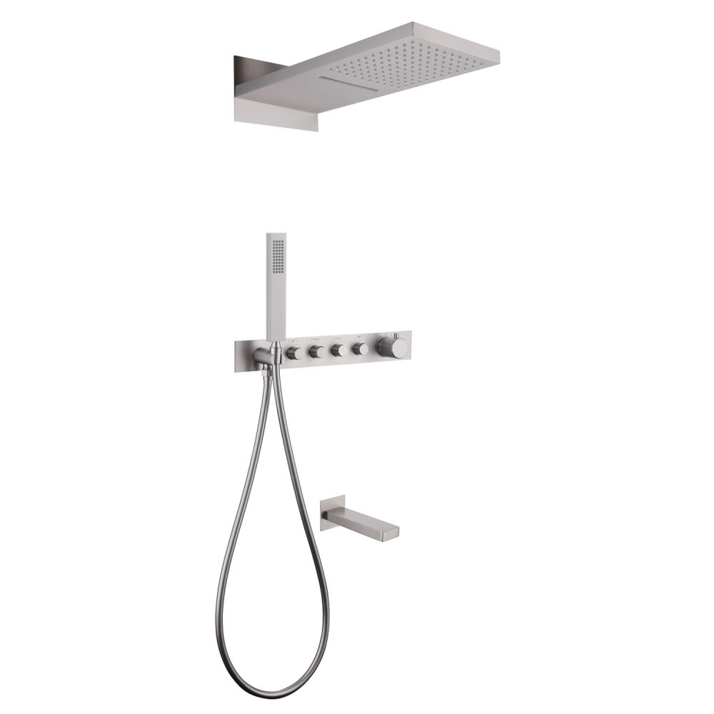 Душевой набор Abber Rund AF8753SP