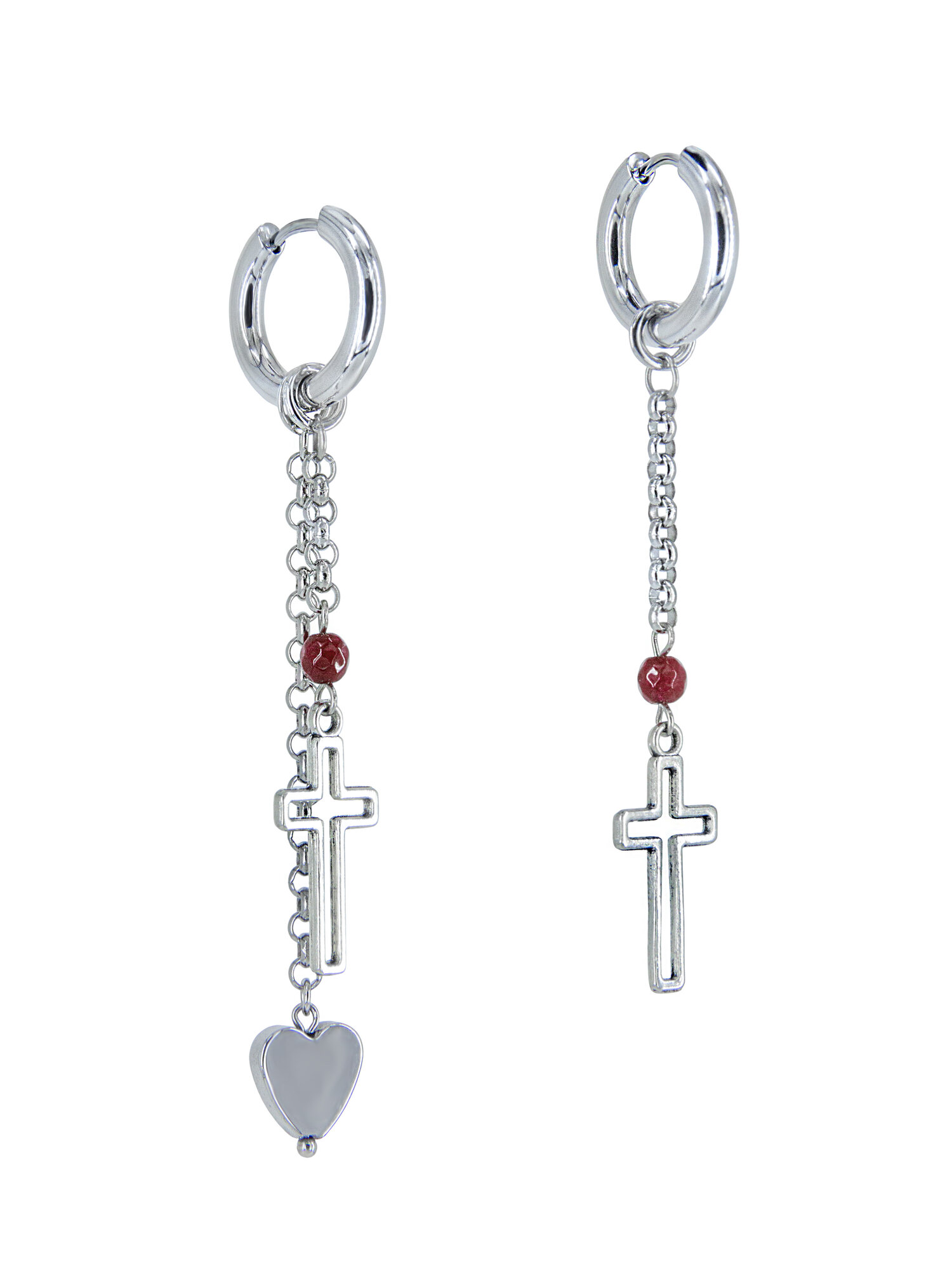 Серьги, стекло