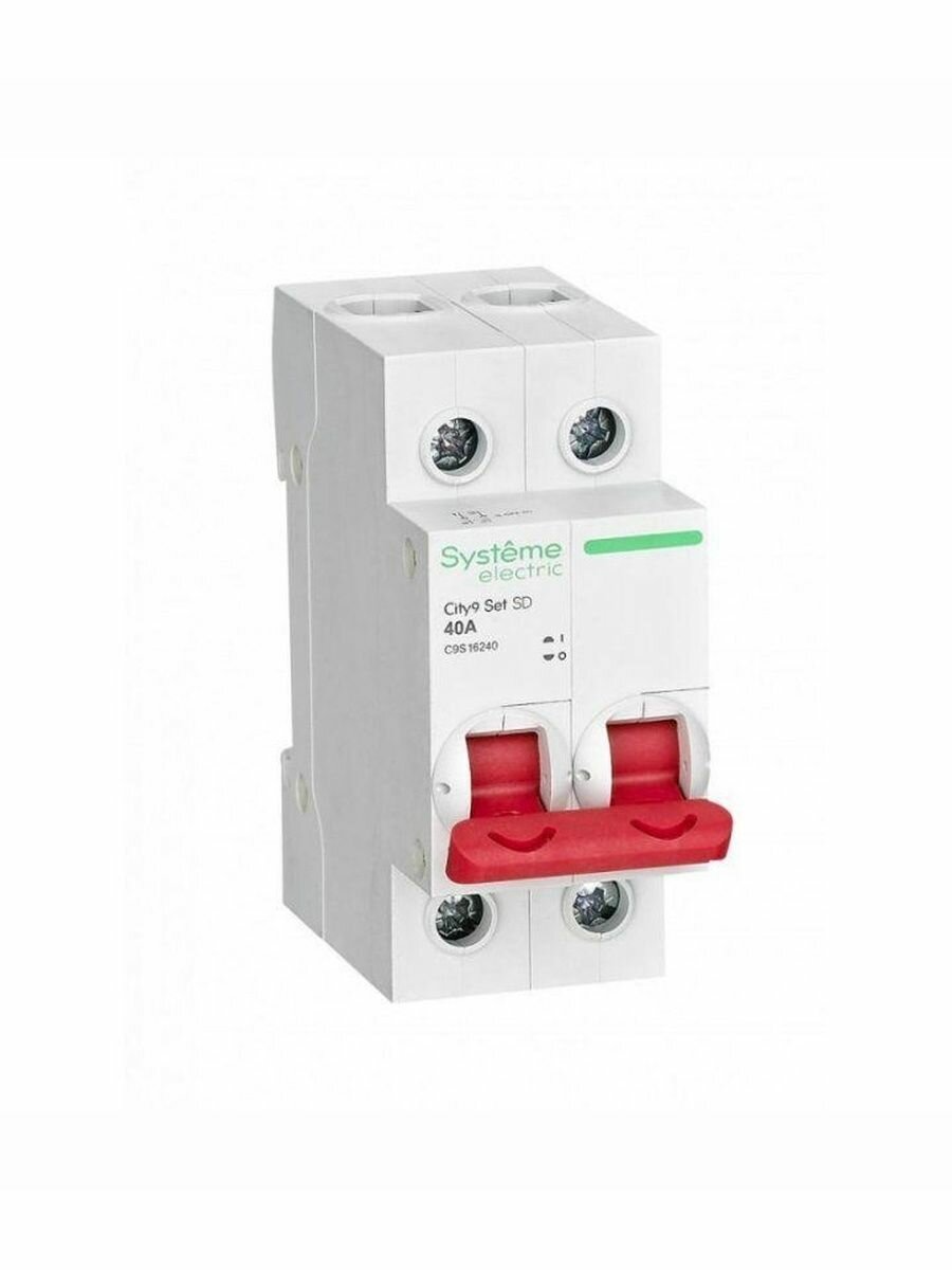 Выключатель нагрузки 2P 40А, Schneider Electric
