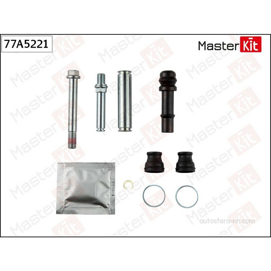 MASTERKIT 77A5221 77A5221 Комплект направляющих тормозного суппорта\ Volvo 960 II (964) 1994 - 1996