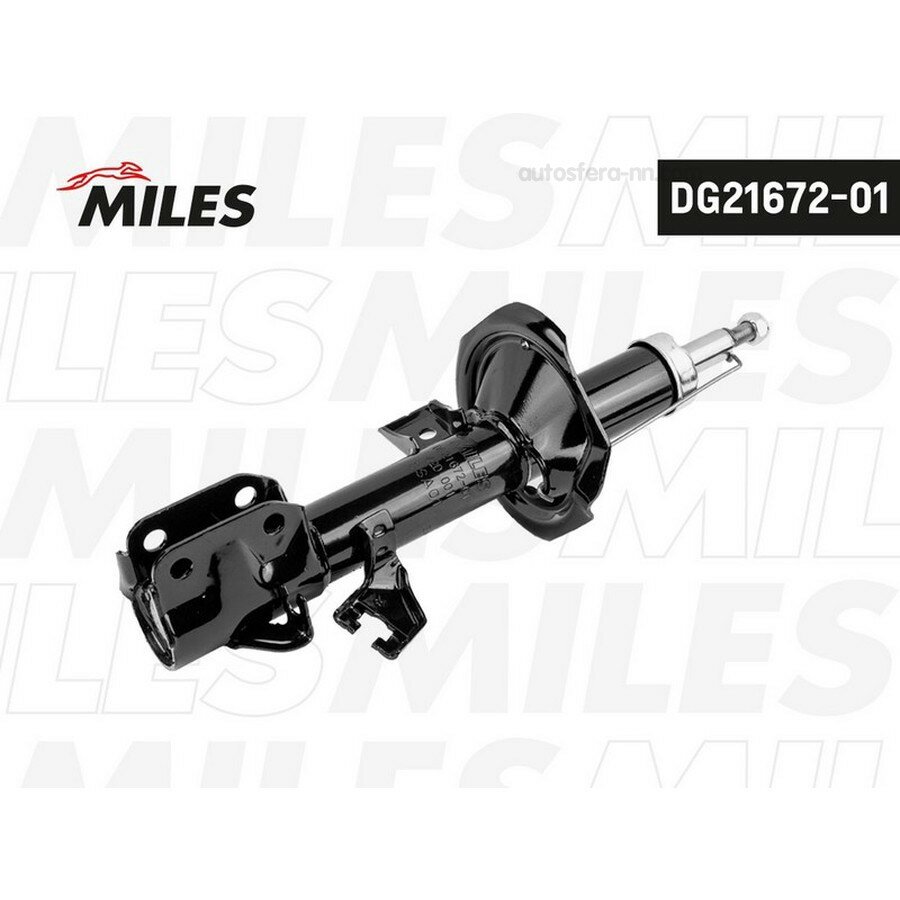 MILES DG2167201 Амортизатор NISSAN NOTE E11 06- пер. прав. газ.