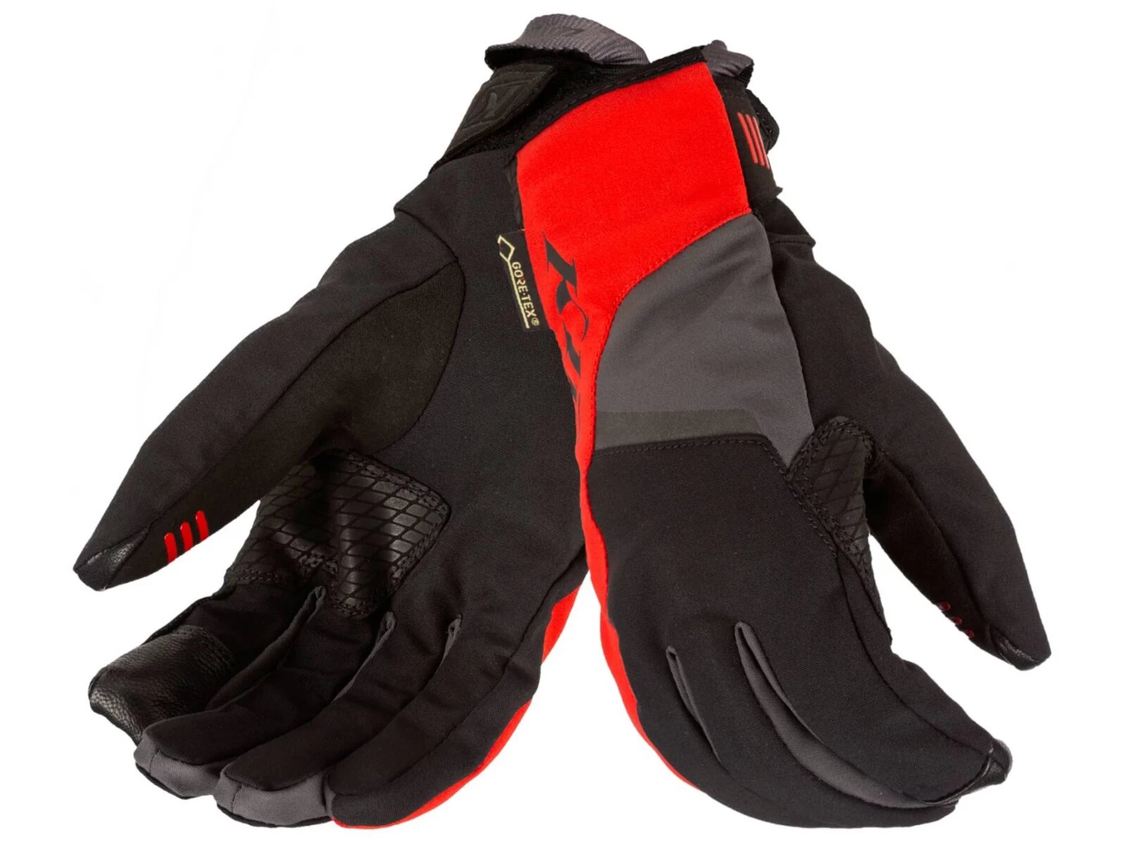 Мотоперчатки KLIM INVERSION GTX High Risk Red, черно-красные, L