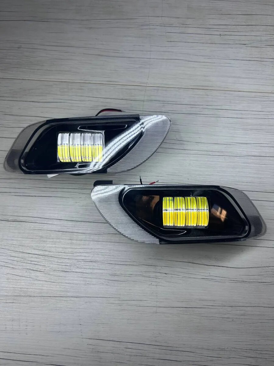 LED ПТФ Противотуманные фары для Daewoo Nexia (2008-2016)