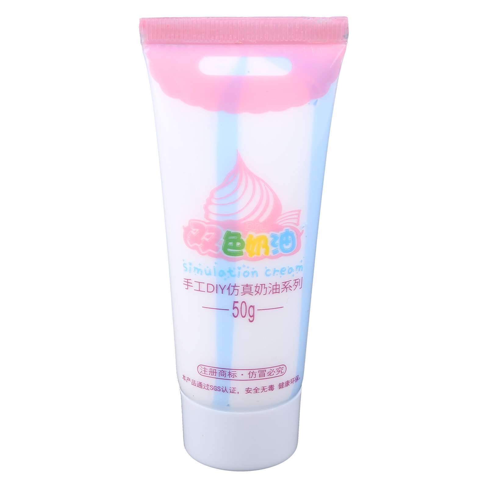 Симуляционный кремовый клей двух цветов DIY для чехла телефона канцелярской коробки клей