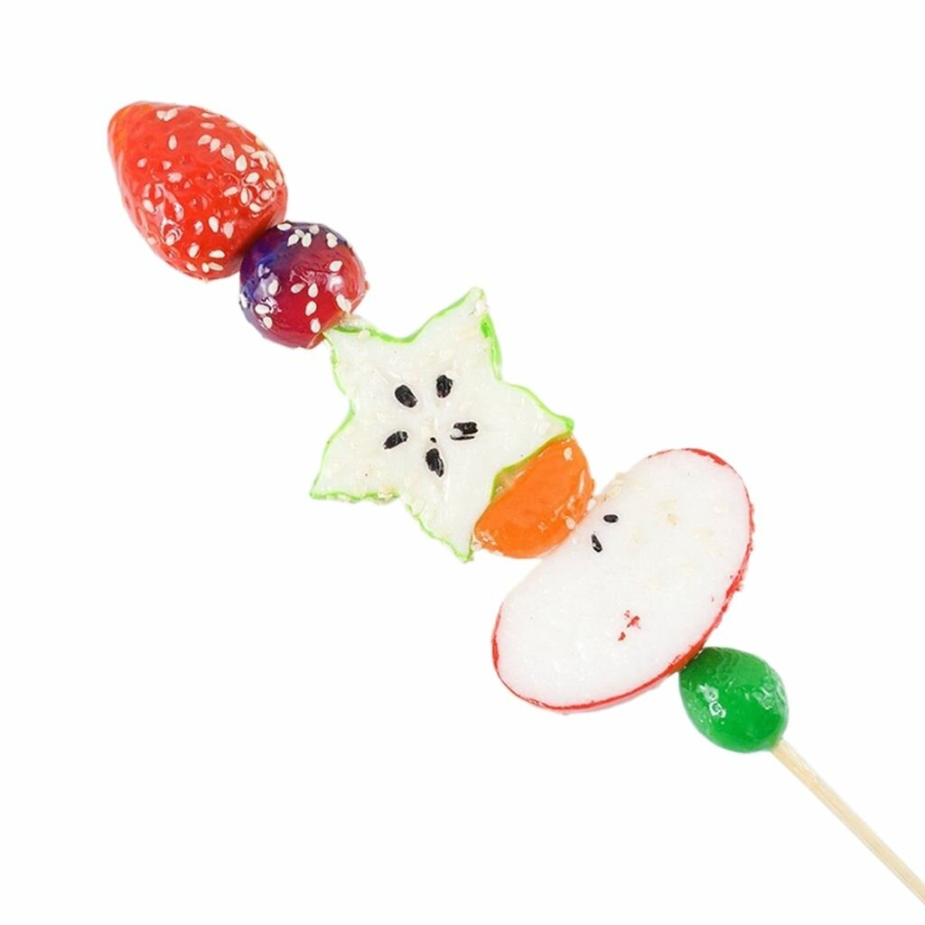 Искусственные фрукты: сахарные ягоды боярышника