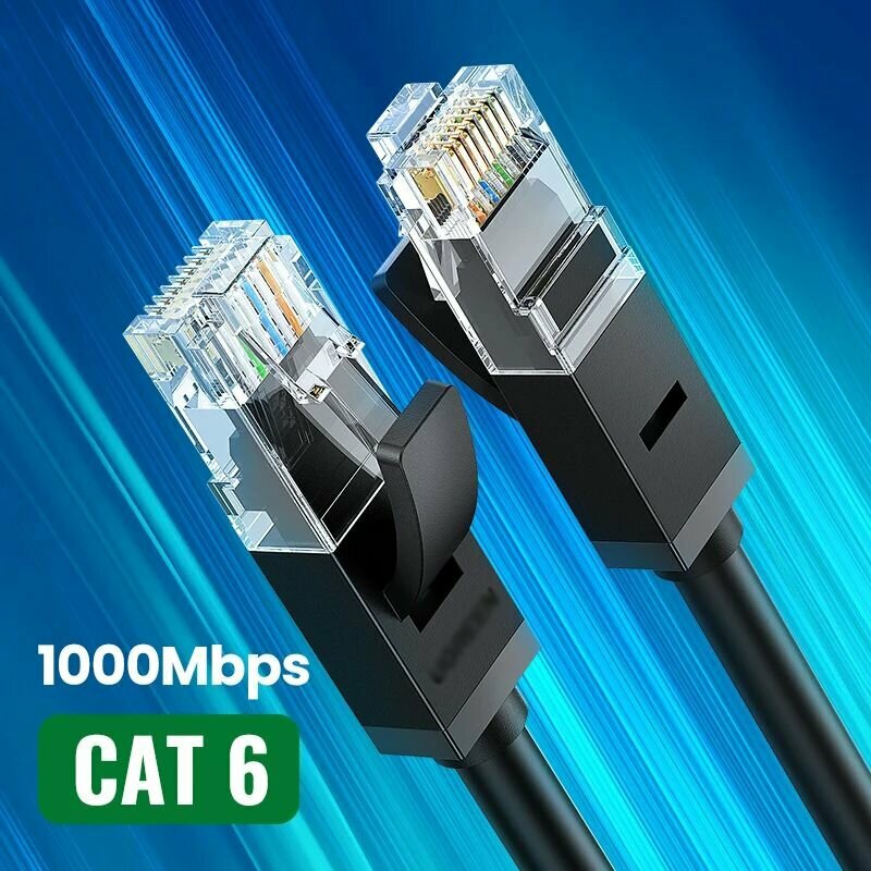 Кабель Ethernet 1000 Мбит/с Cat 6, сетевой шнур LAN, UTP, гигабитный сетевой провод для маршрутизатора ноутбука, кабель Ethernet RJ45 CAT6