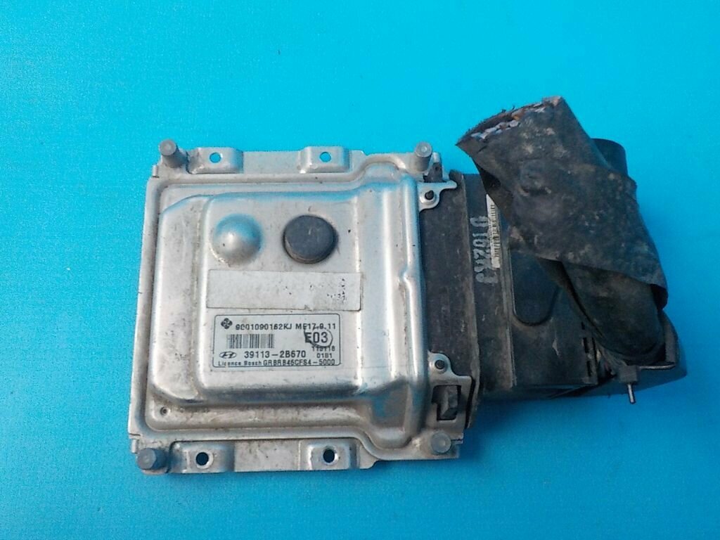 Блок управления двигателем Hyundai Solaris 2010-2017 391132B670 - Б/У