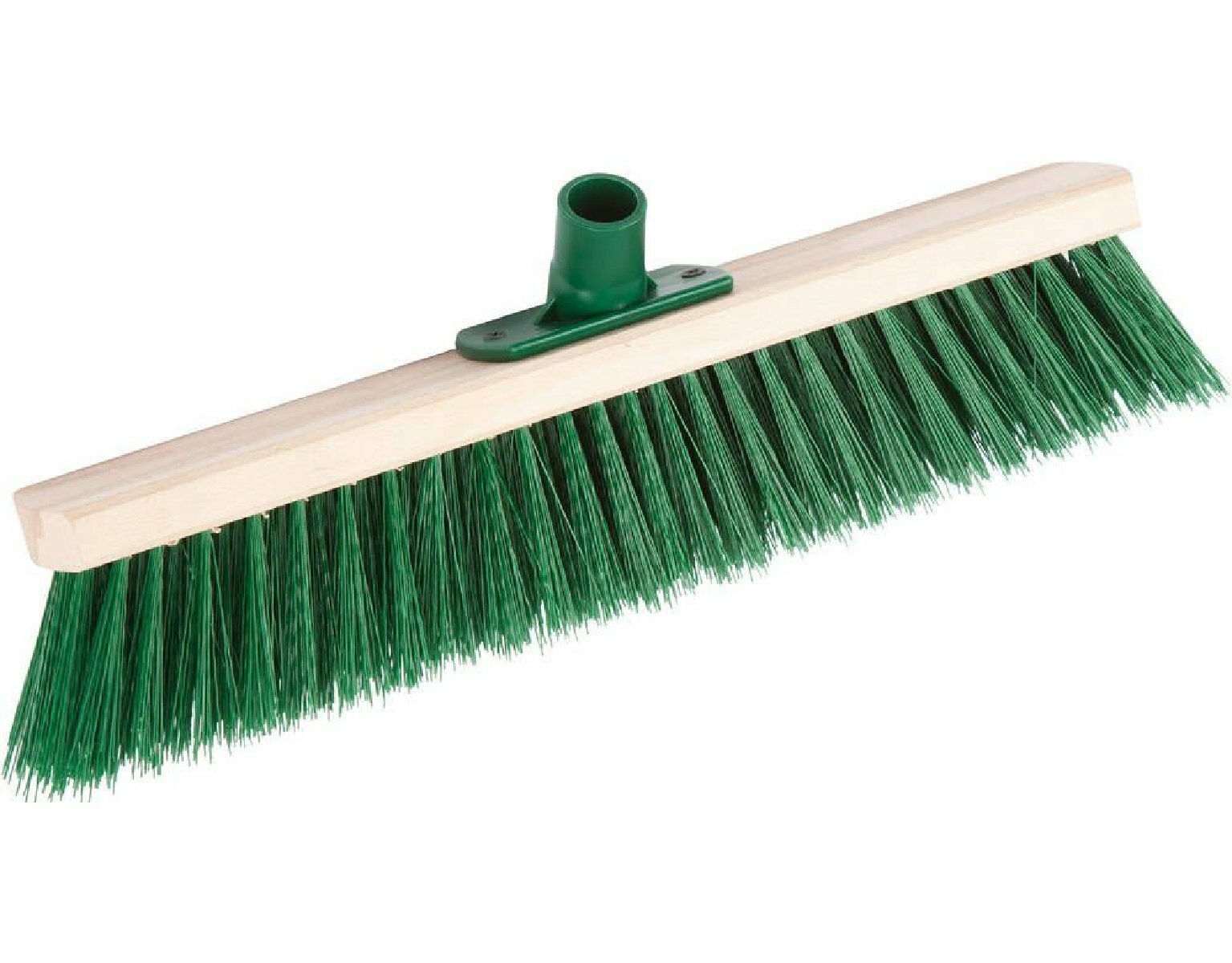 Уличная щетка GRINDA 400 мм буковая колодка пластиковая щетина 60 мм итальянское резьбовое соединение