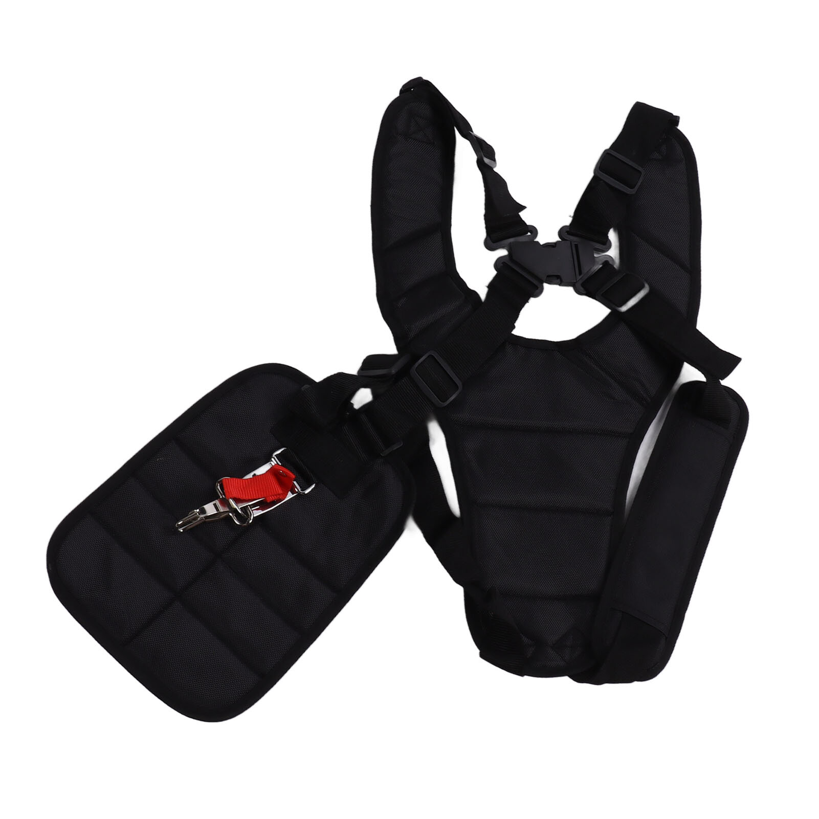 Триммер -косилка с двойным плечевым ремнем