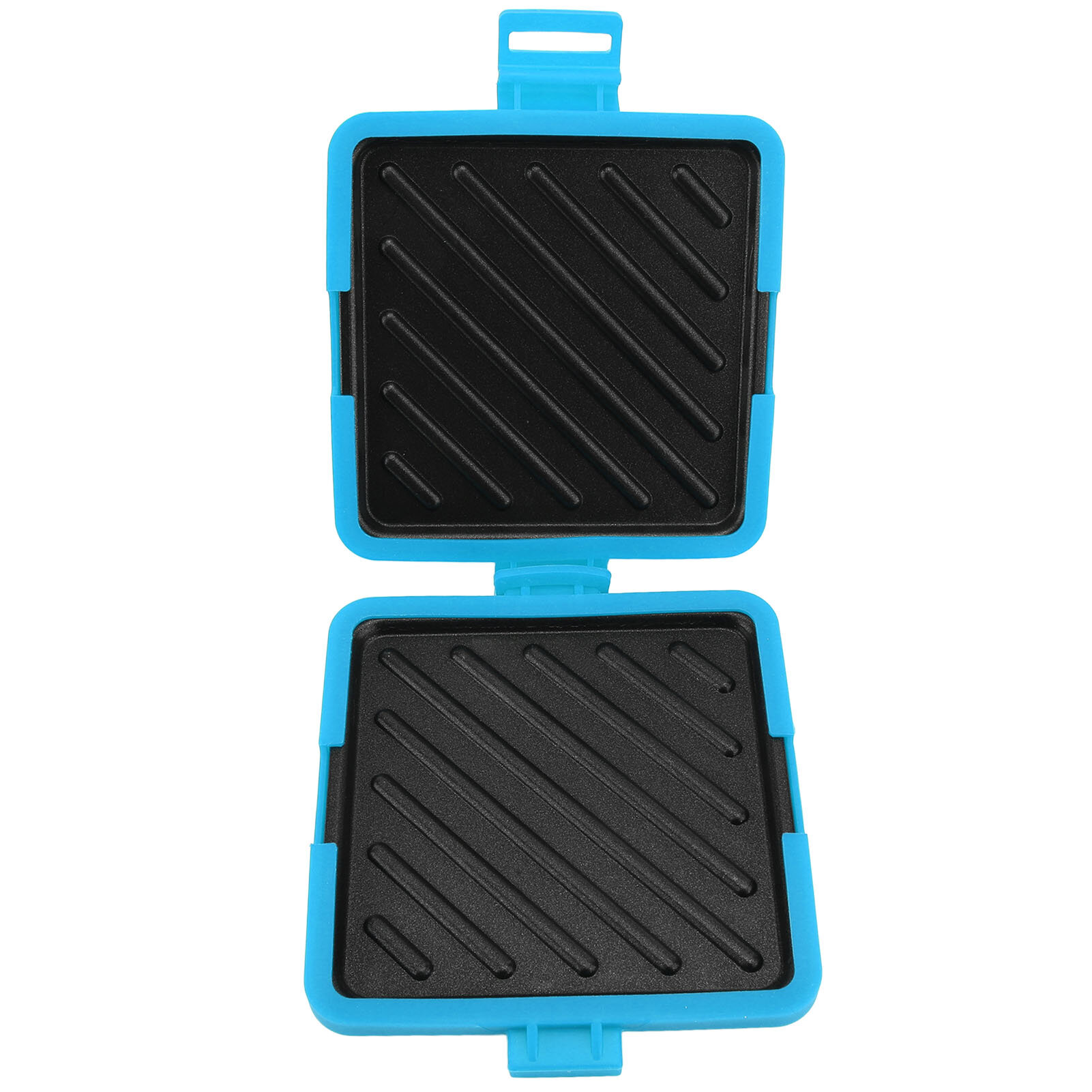 Тостер для микроволновки с силиконовыми ремнями, без проводов, синий