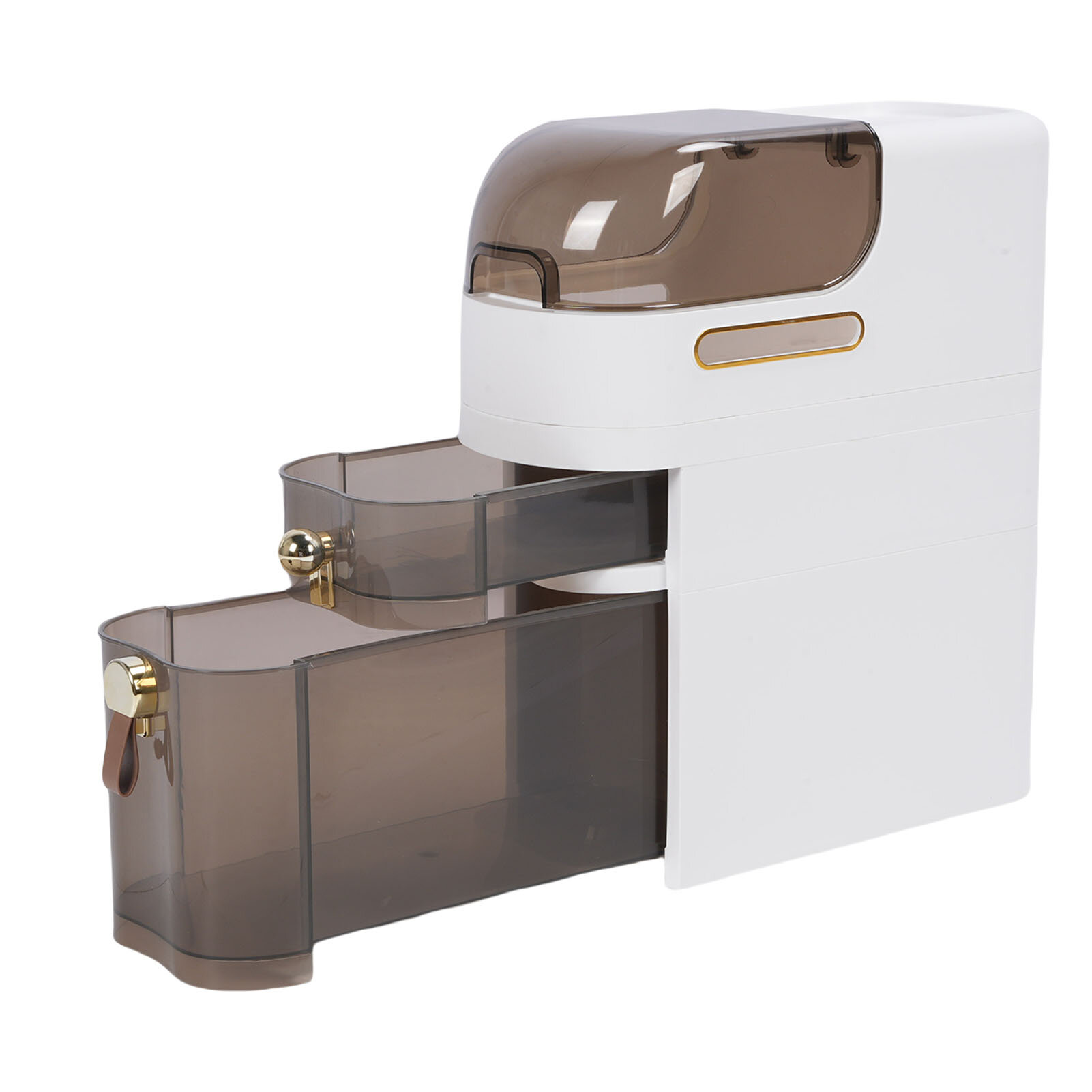 Шкаф для хранения в ванной комнате из полипропилена и поликарбоната, узкий, тонкий, небольшой угловой шкафчик с 4 колесами для туалетной бумаги, кухонного белья, короткий, 3 слоя