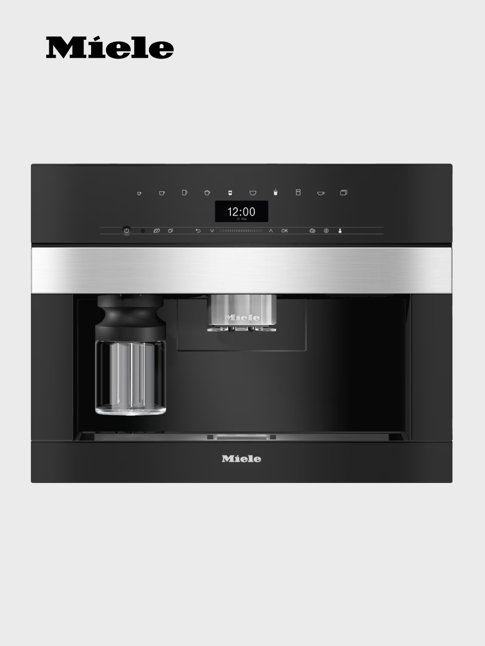 Встраиваемая кофемашина Miele CVA 7440 EDST/CLST