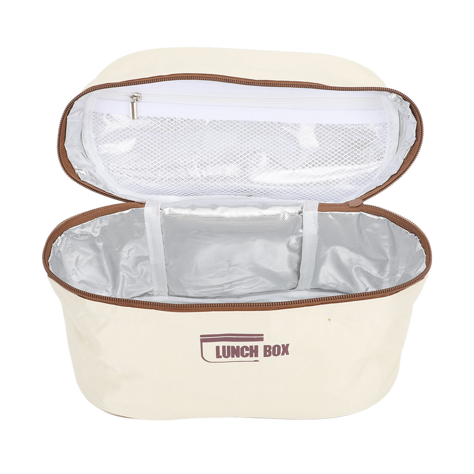 Изолированный контейнер для обеда из нержавеющей стали 304, герметичный многофункциональный портативный круглый термобокс для бенто с термосумкой цвета глубокого кофе, 4 шт.