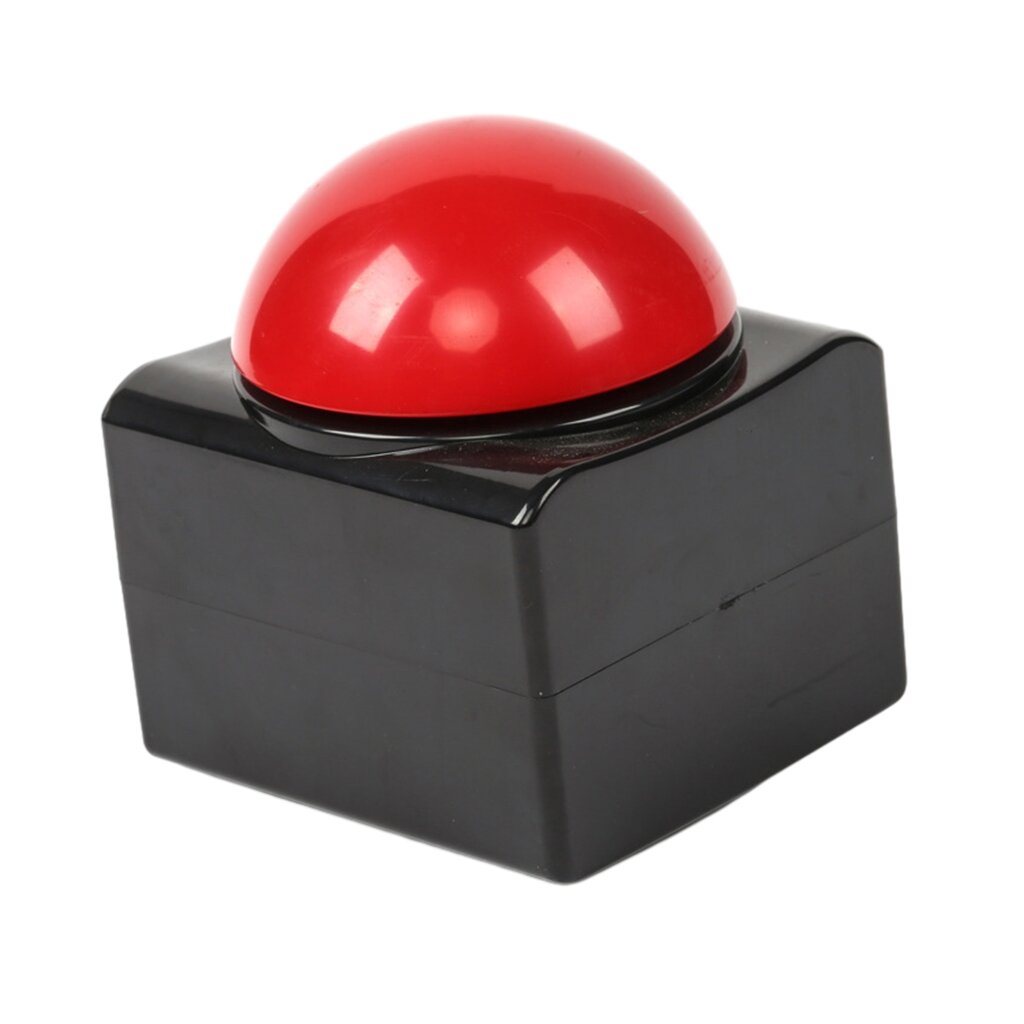 Изящный звуковой сигнал зуммера для ответа на игру для детей, кнопки для викторины со звуком