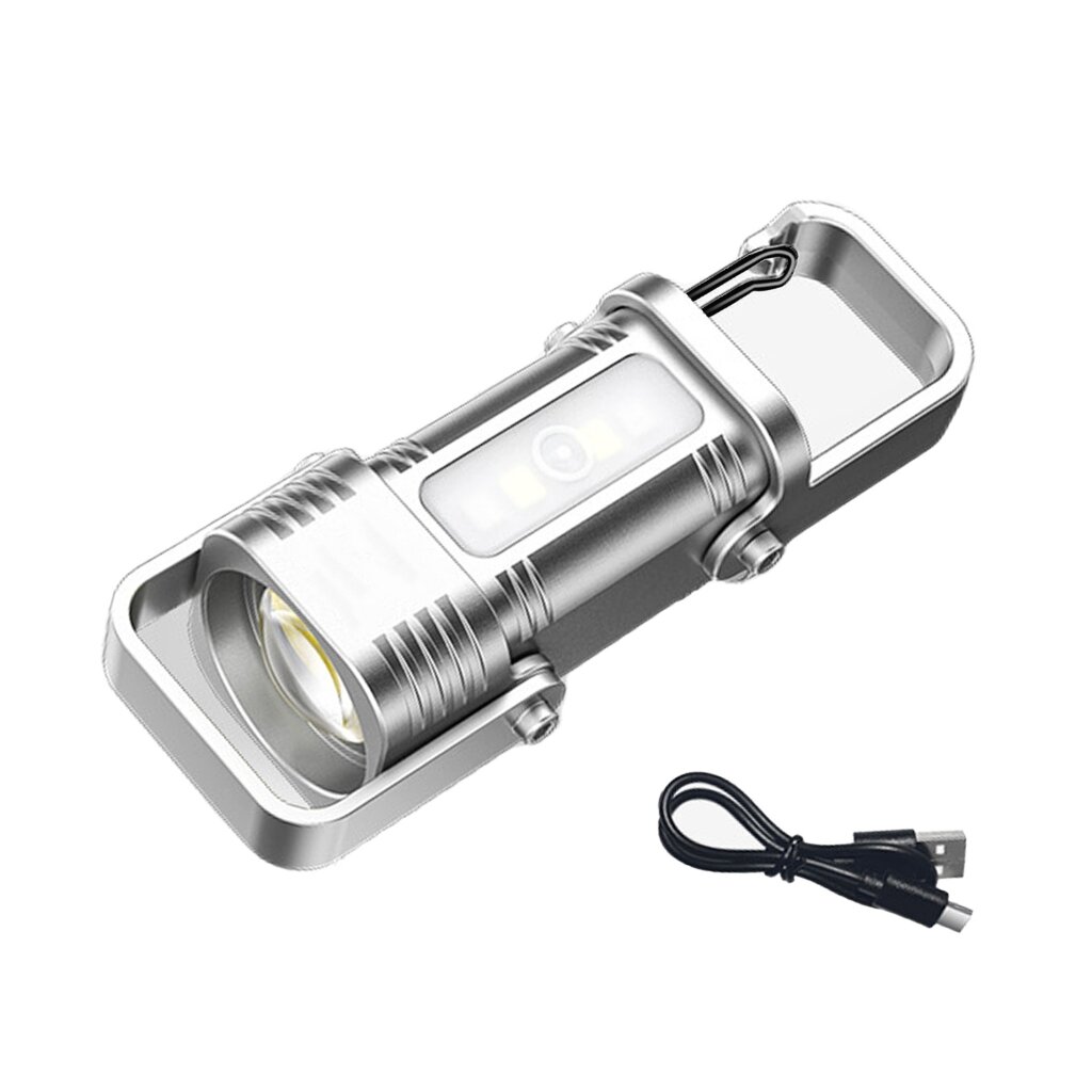 Фонарики Брелок Карманный Рабочий Фонарь Перезаряжаемый Инспекционный Фонарь Брелок Фонарики Подвески Брелок Для Ключей