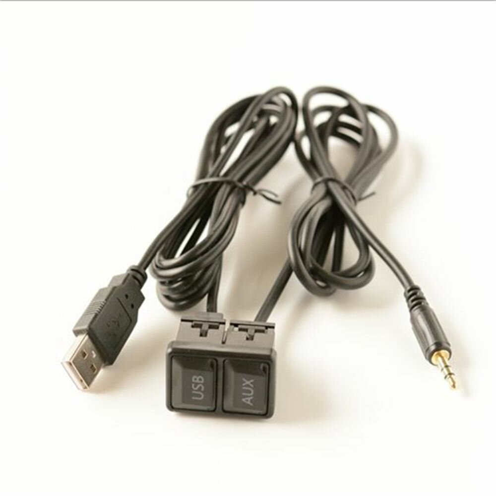 1 комплект Крепления Приборной Панели Автомобиля AUX USB Порт Панель Авто Лодка USB Удлинитель Адаптер