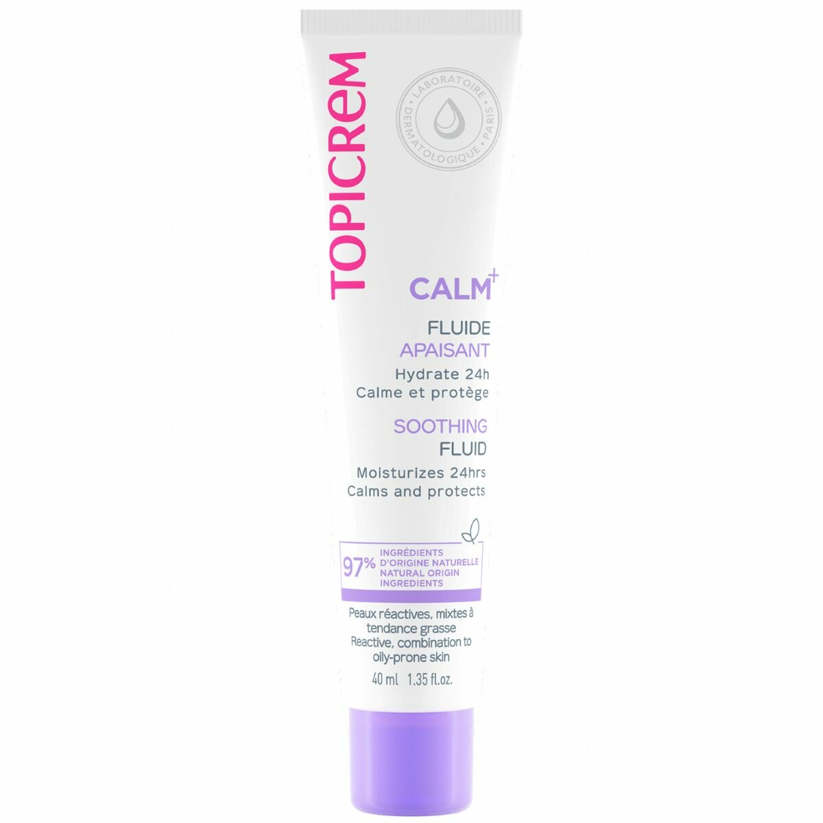 Топикрем калм+ Успокаивающий флюид, 40 мл | TOPICREM CALM+ Soothing Fluide