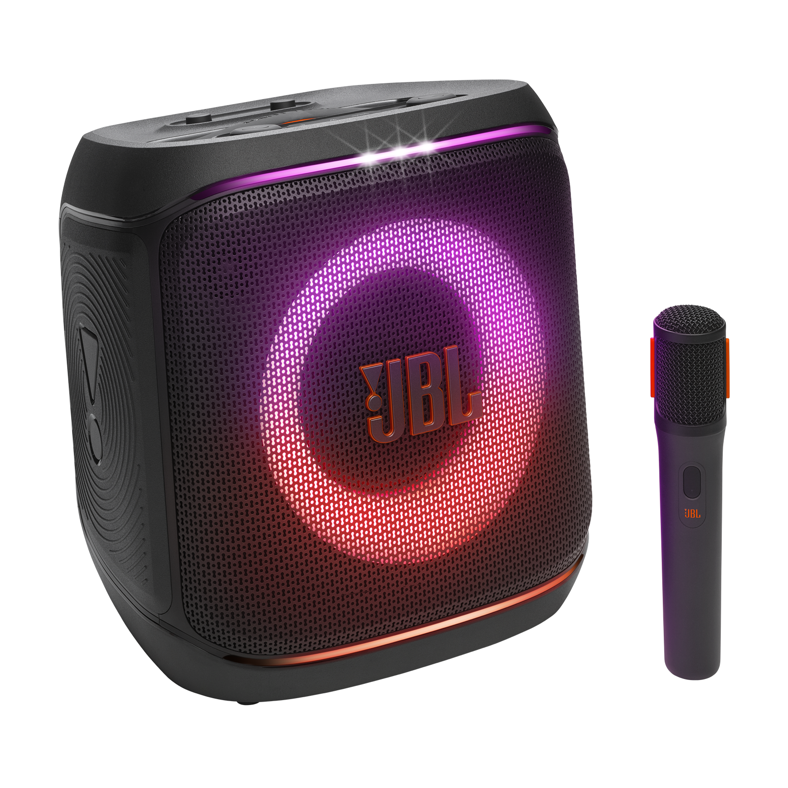 Портативная акустика JBL Partybox Encore 2, с 2 микрофонами, черный