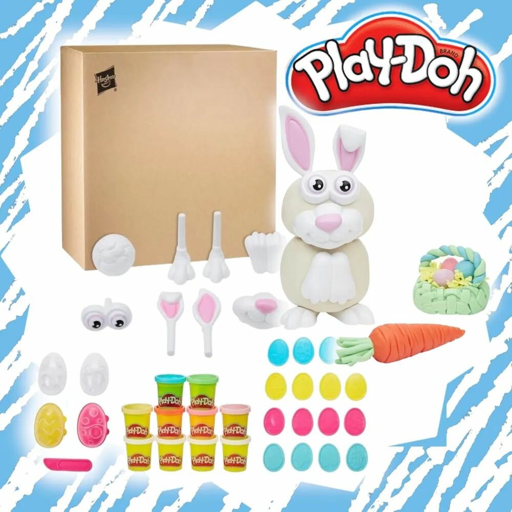 Игровой набор - Пасхальный кролик, Play-Doh F0647
