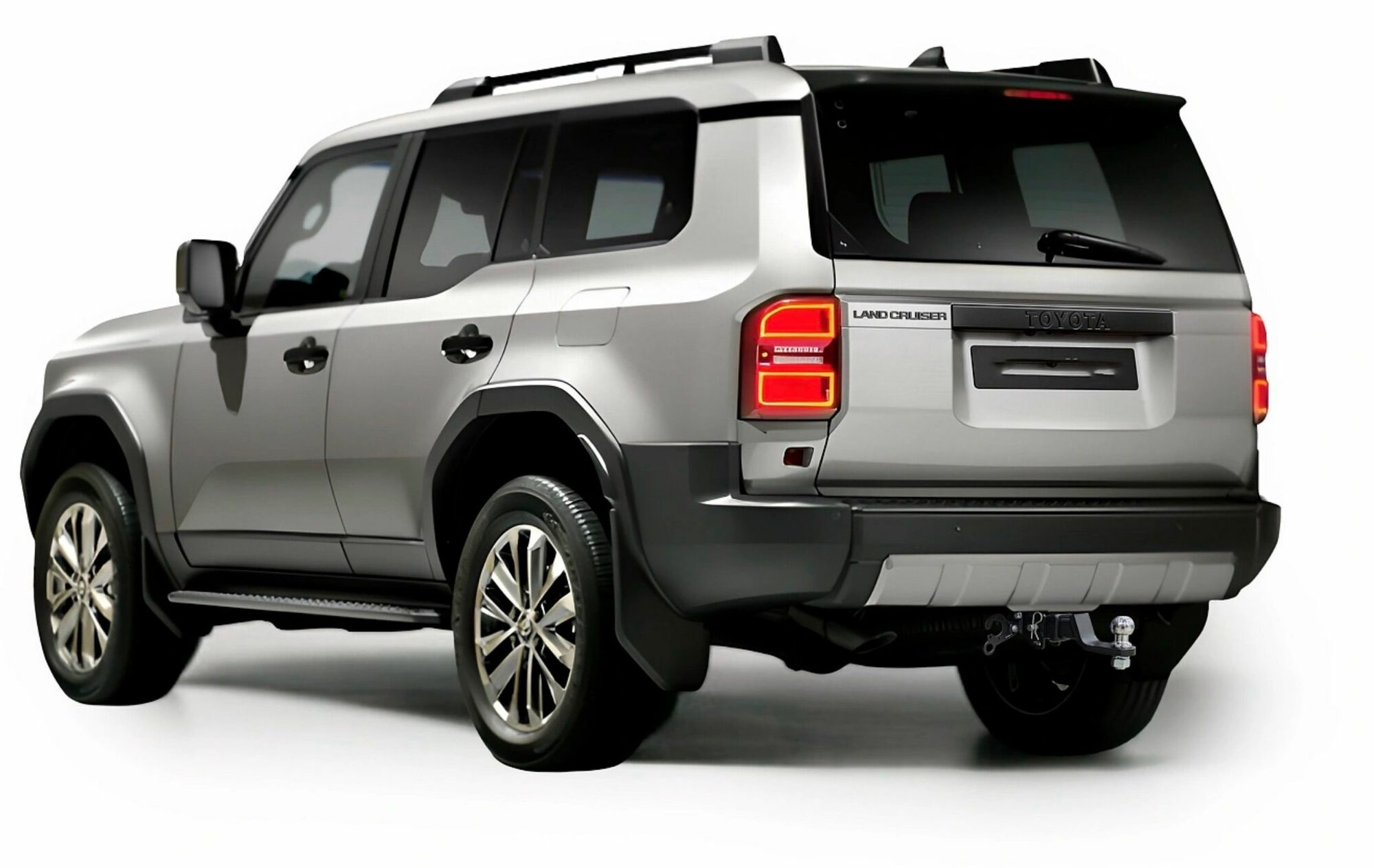 Фаркоп с электр. Smart для Toyota Land Cruiser Prado 250 2024-, шар Е, 2500/100 кг, F.5720.006, Berg (паспорт, сертификат)