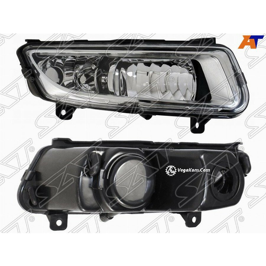 Фара птф правая VW Polo 09-20 под 1 лампу SAT ST4411625R