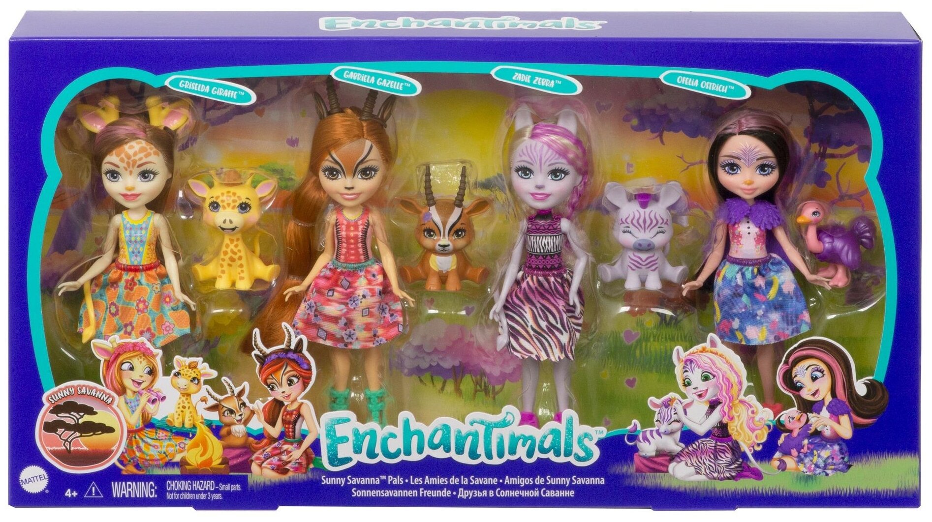 Enchantimals Друзья в Солнечной Саванне, GYN57