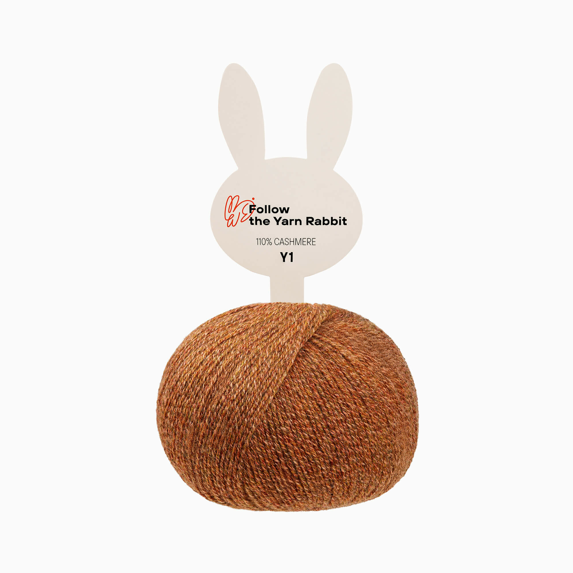 Кашемир 100% Y1 Autumn Leaf 210 м / 50 гр FOLLOW THE YARN RABBIT