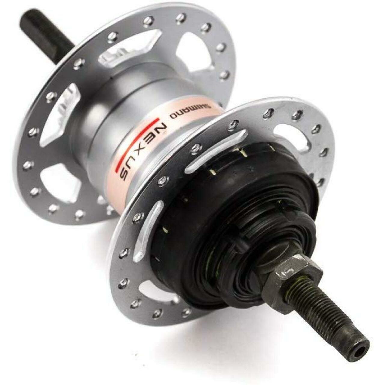 Втулка планетарн. Shimano, 3R40, 36 отв, 3ск, с антикоррозийным покрыт, д. рол. тор, под гайки Серый